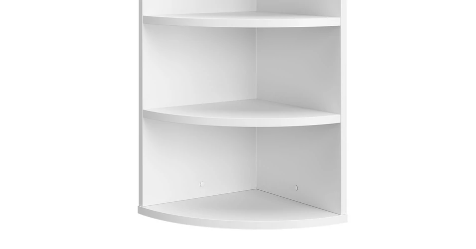 Vicco Ecki sarokpolc, fehér, 60 cm- Polc-ardorado